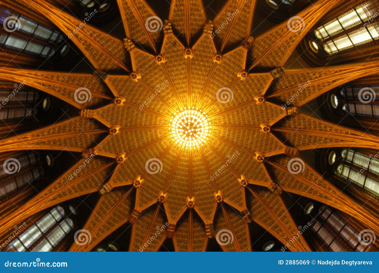 Cupola with ornament stock image. Image of historical - 2885069