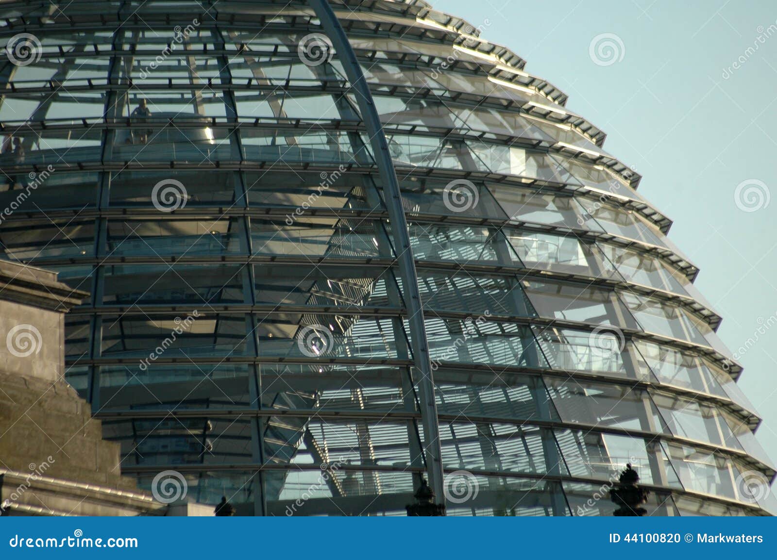 Cupola of the Reichstag editorial image. Image of germany - 44100820