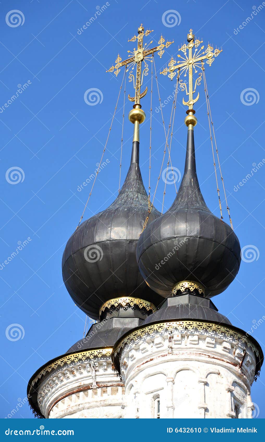 Cupolas and crosses stock photo. Image of faith, cathedral - 6432610