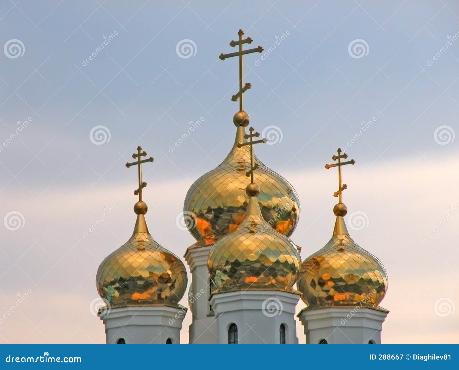 Cupole Della Chiesa Immagine. Immagine: 288667