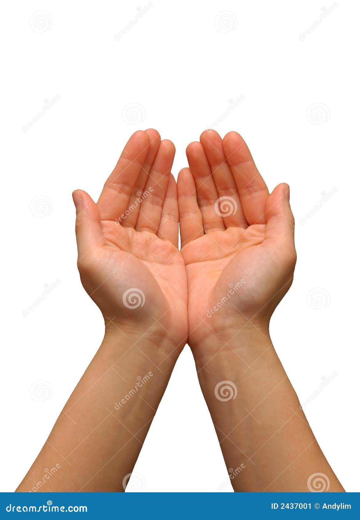 Cupping hand gesture stock image. Image of overlaying - 2437001