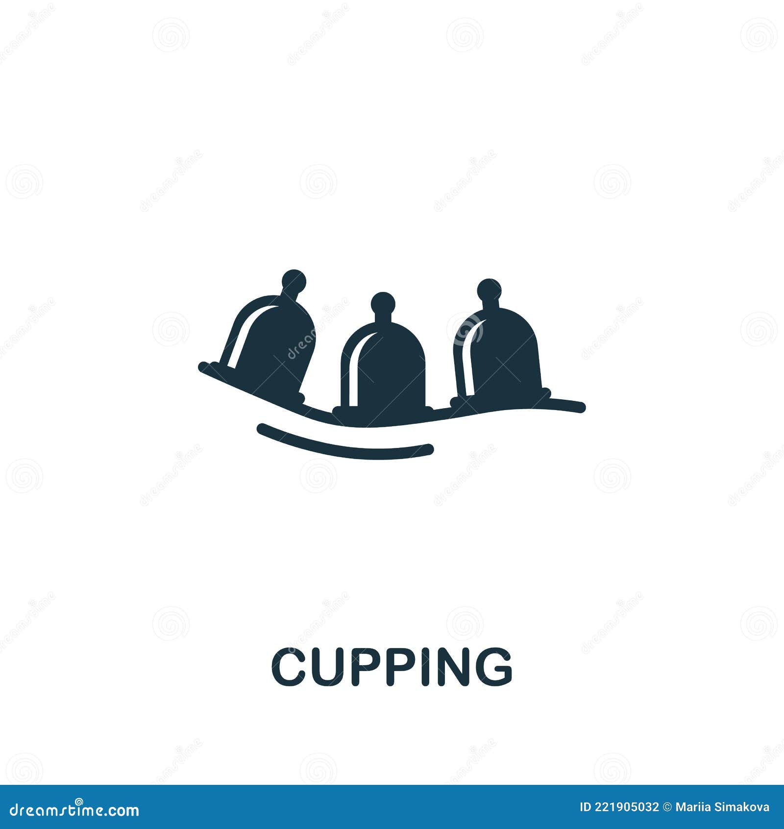 Cupping Icon. Monochrome Simple Element From Therapy Collection ... Cupping Icon. Monochrome Simple Element From Therapy Collection ...