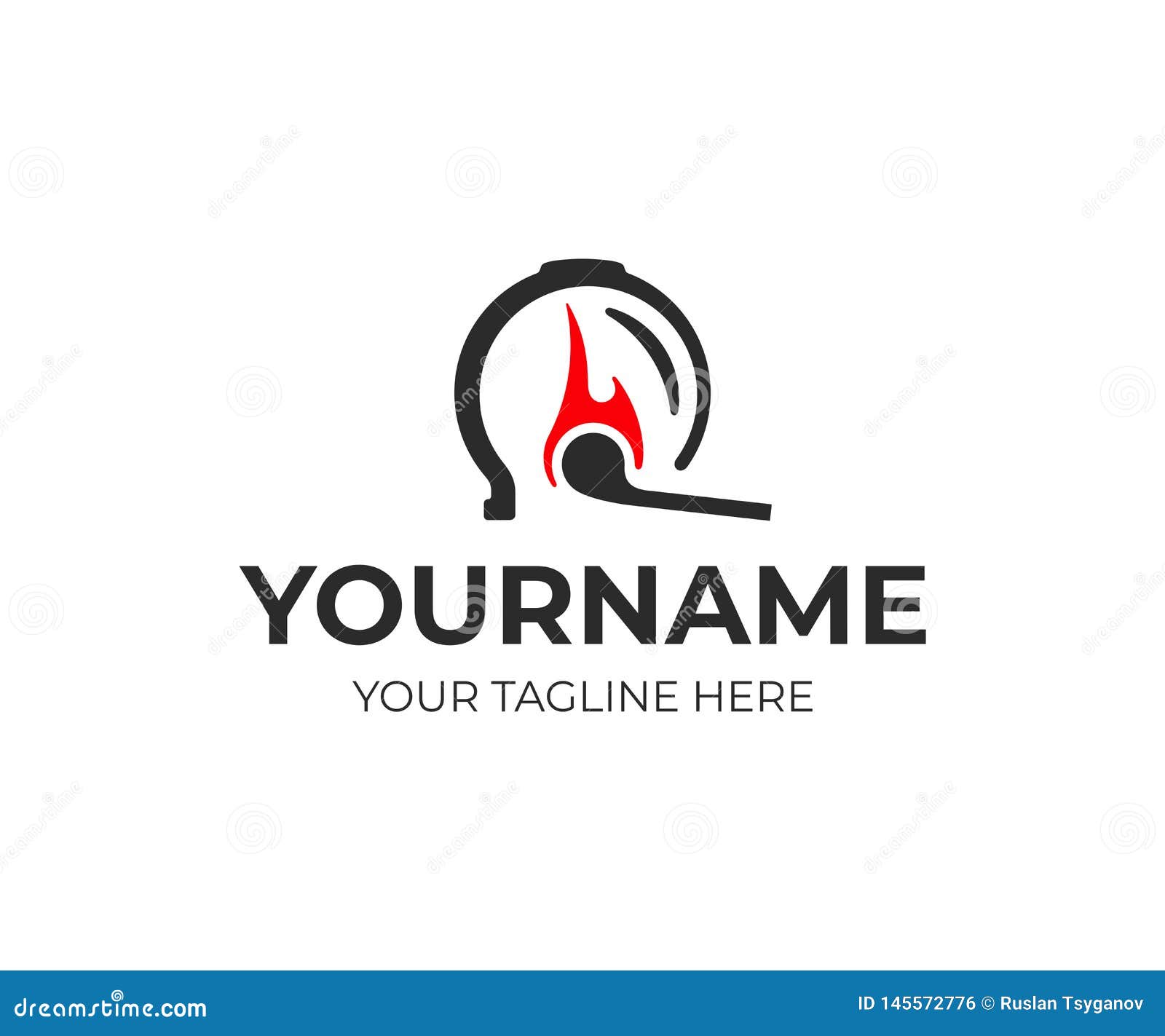 Cupping Therapy Logo Design. Fire Cupping Vector Design | CartoonDealer ...
