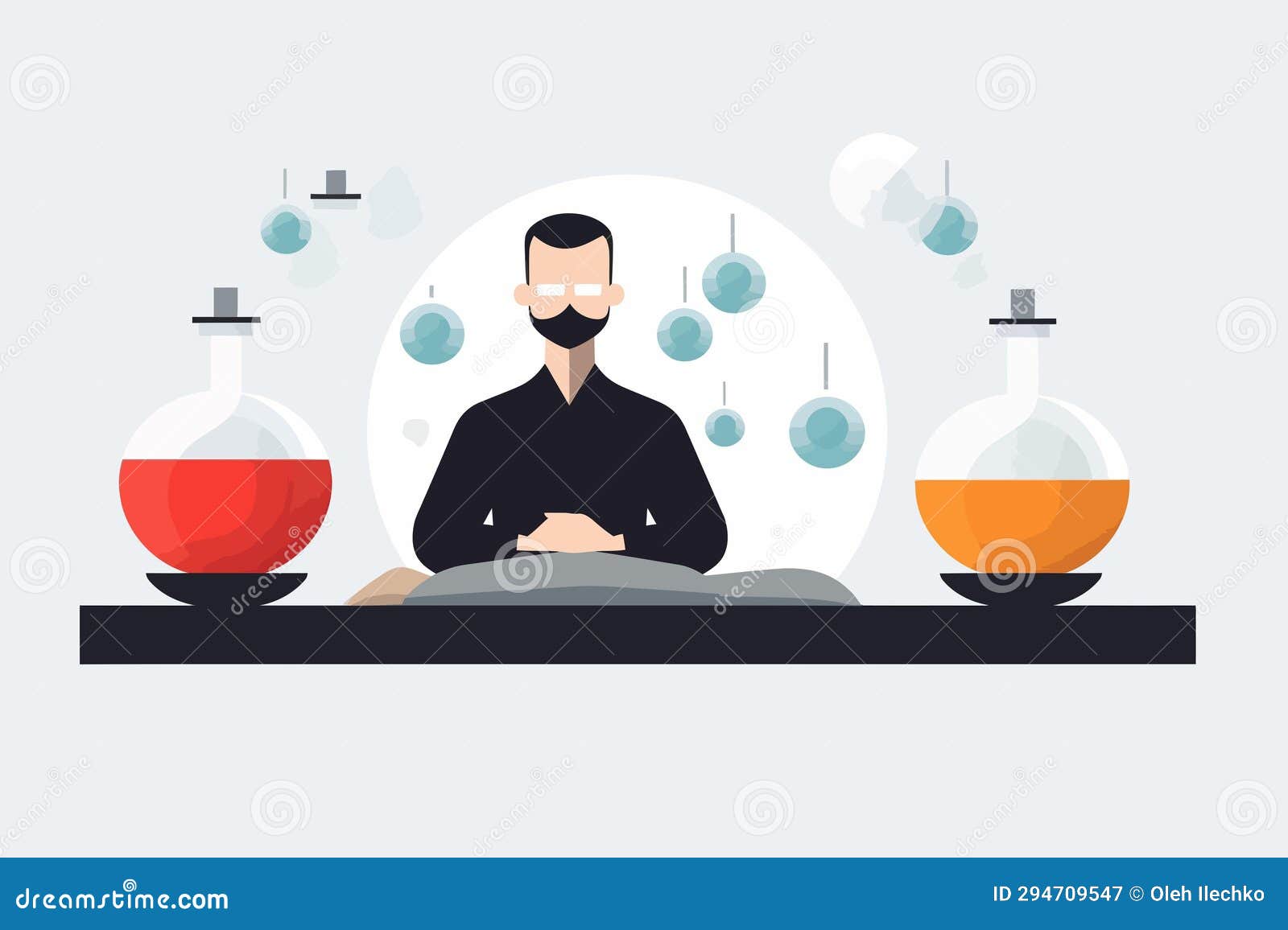 Cupping Therapy Vector Flat Minimalistic Isolated Vector Style ...