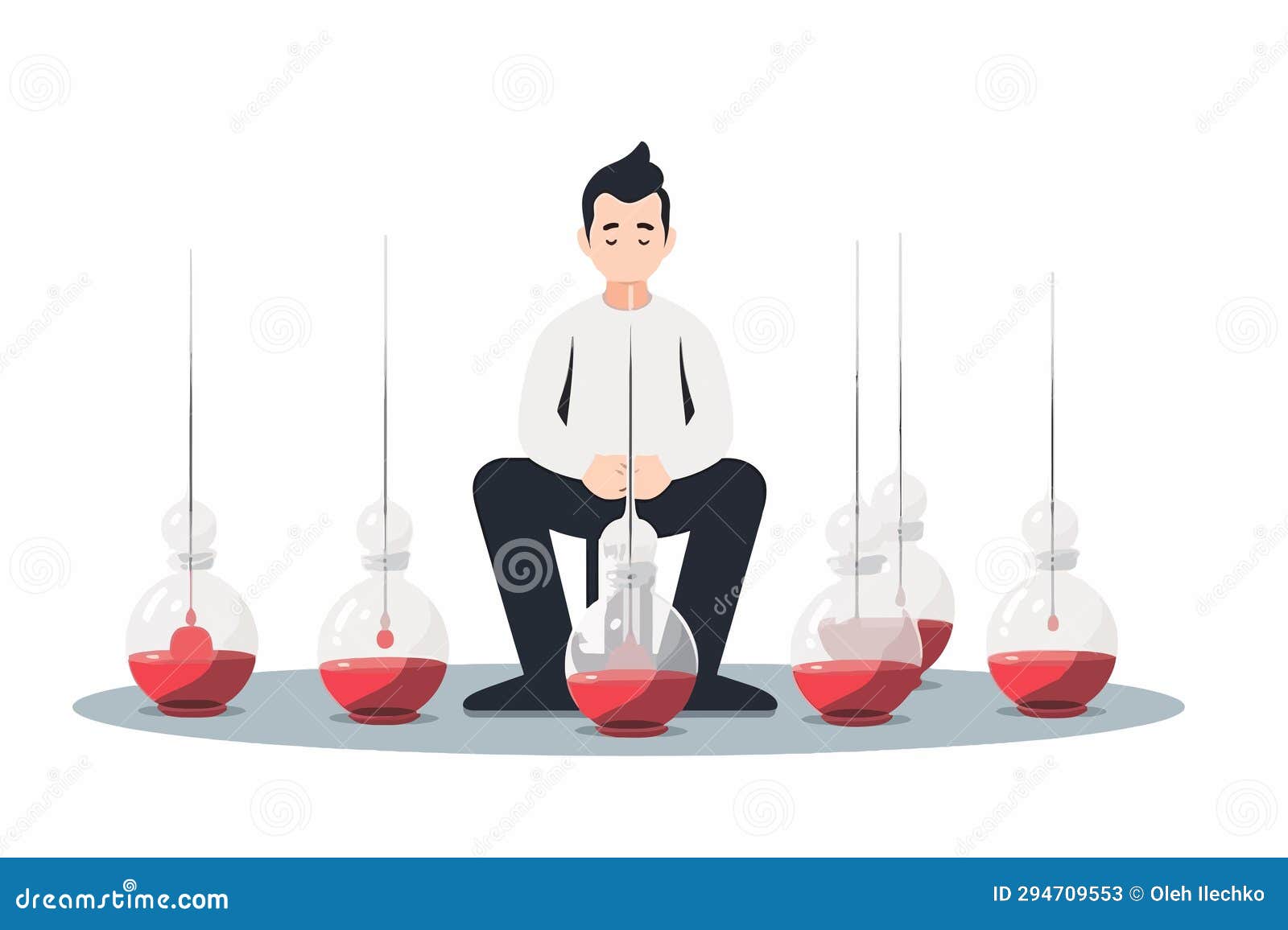Cupping Therapy Vector Flat Minimalistic Isolated Vector Style ...