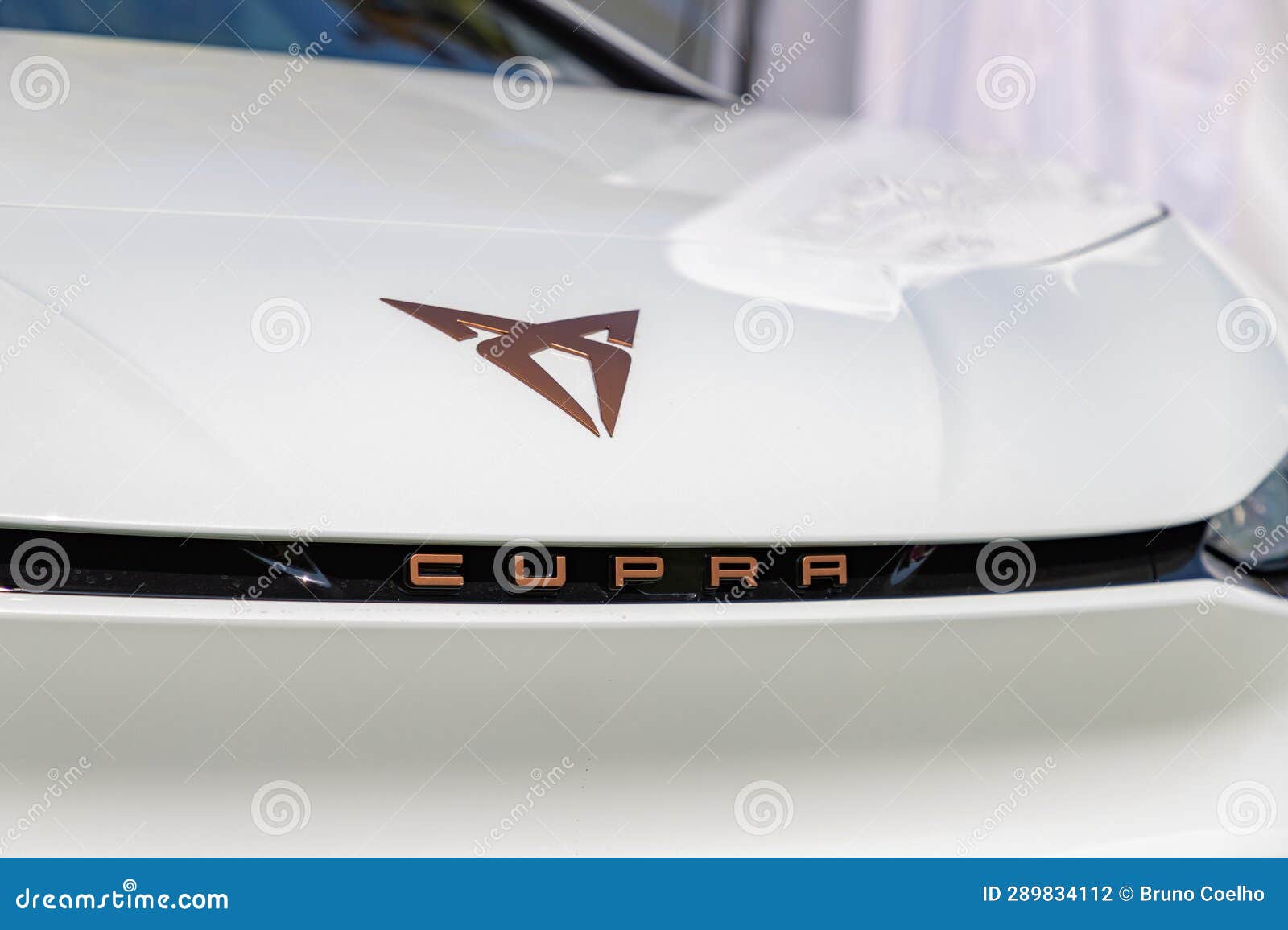 Cupra Logo editorial photography. Image of logo, transportation - 289834112