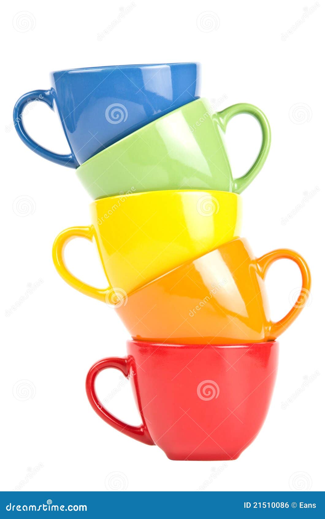 Cups stock photo. Image of stack, colorful, green, background - 21510086