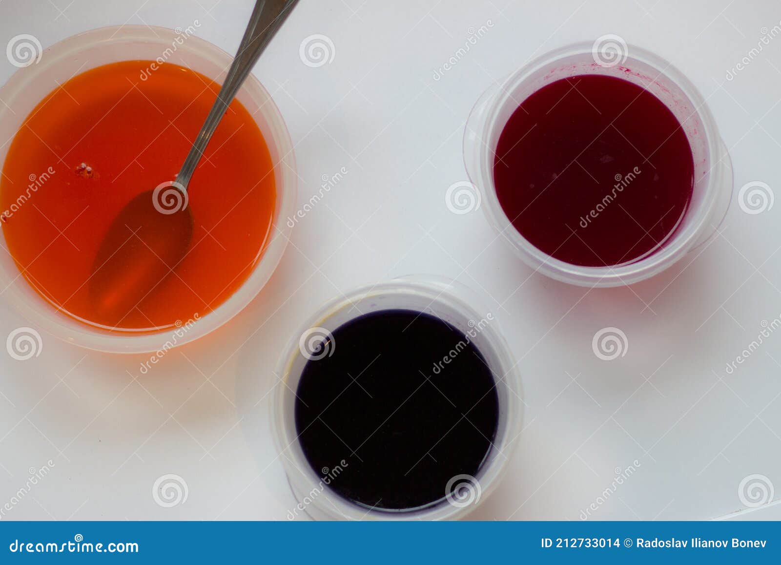 Cups Of Paint With Many Colors Royalty-Free Stock Photo | CartoonDealer ...