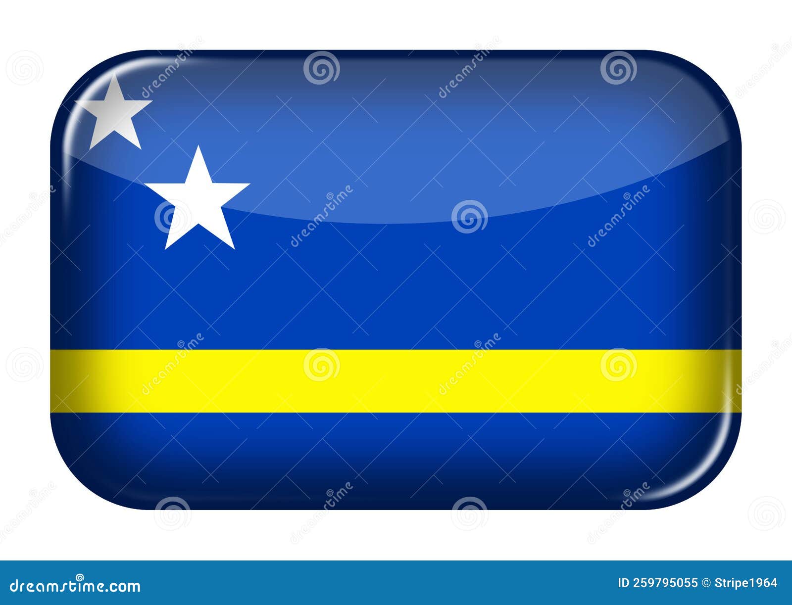 Curacao Icon Sign And Symbol. Curacao Color Icon For Website Design And ...