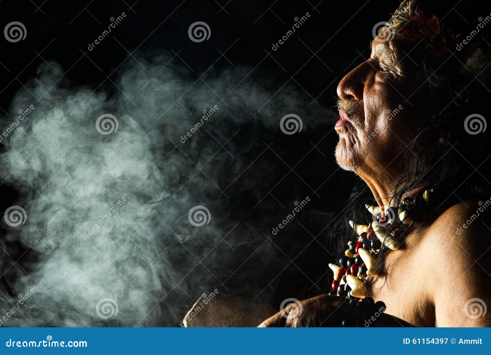 Curandeiro Do Amazonas Portrait Imagem de Stock - Imagem de folclore ...