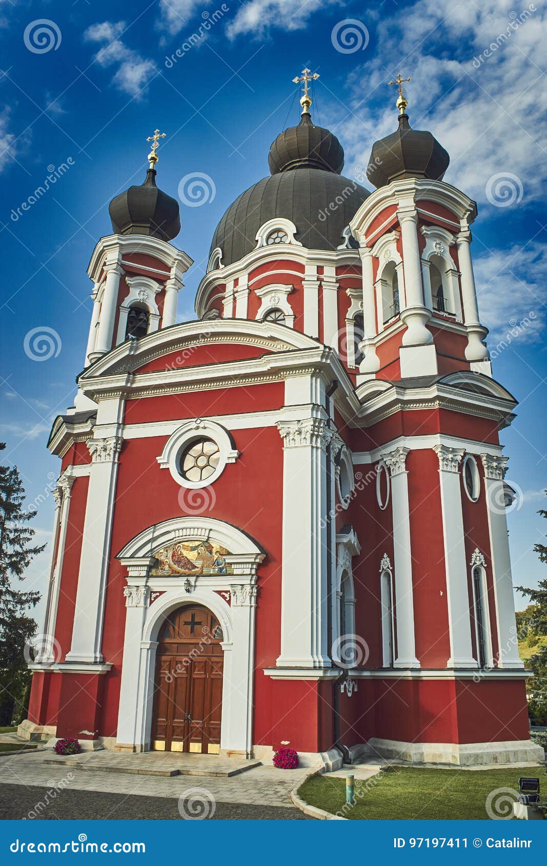 Curchi monastery stock image. Image of famous, christianity - 97197411