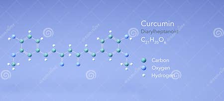 Curcumin, Curcuma, Molecular Structures, 3d Model, Structural Chemical ...