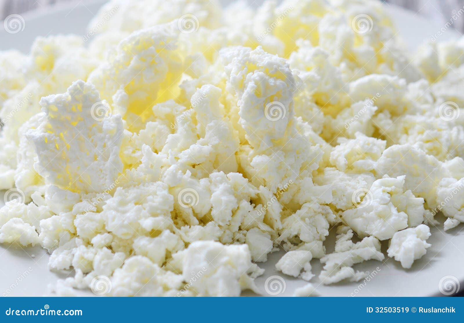 Curd cheese stock image. Image of copy, plank, wood, buttermilk - 32503519