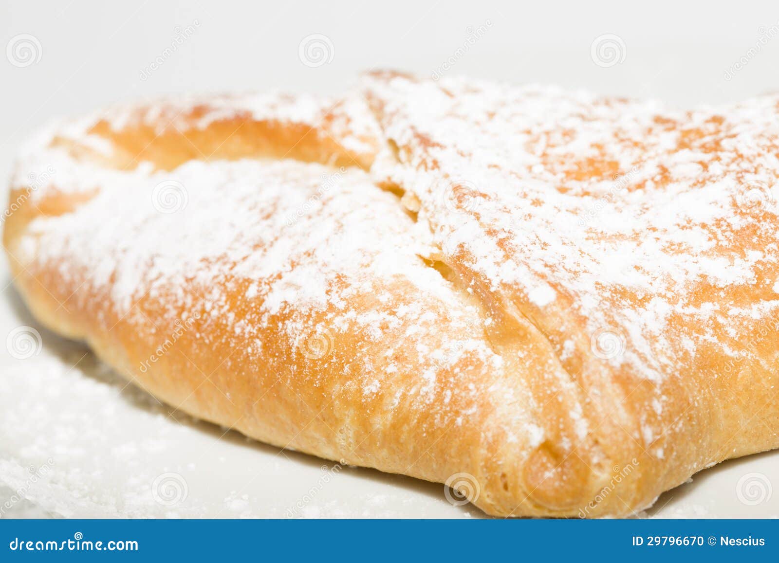 Curd Cheese Pocket on Plate Stock Photo - Image of pocket, sterile ...