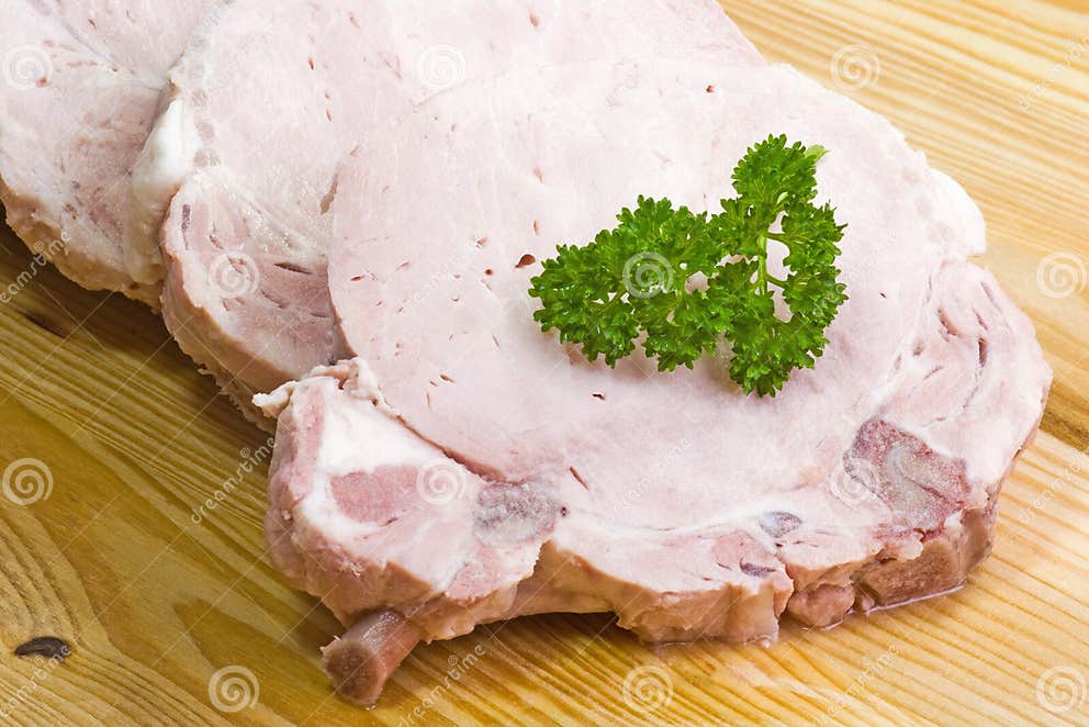 Cured loin ribs stock photo. Image of chops, ribs, pork - 12747290