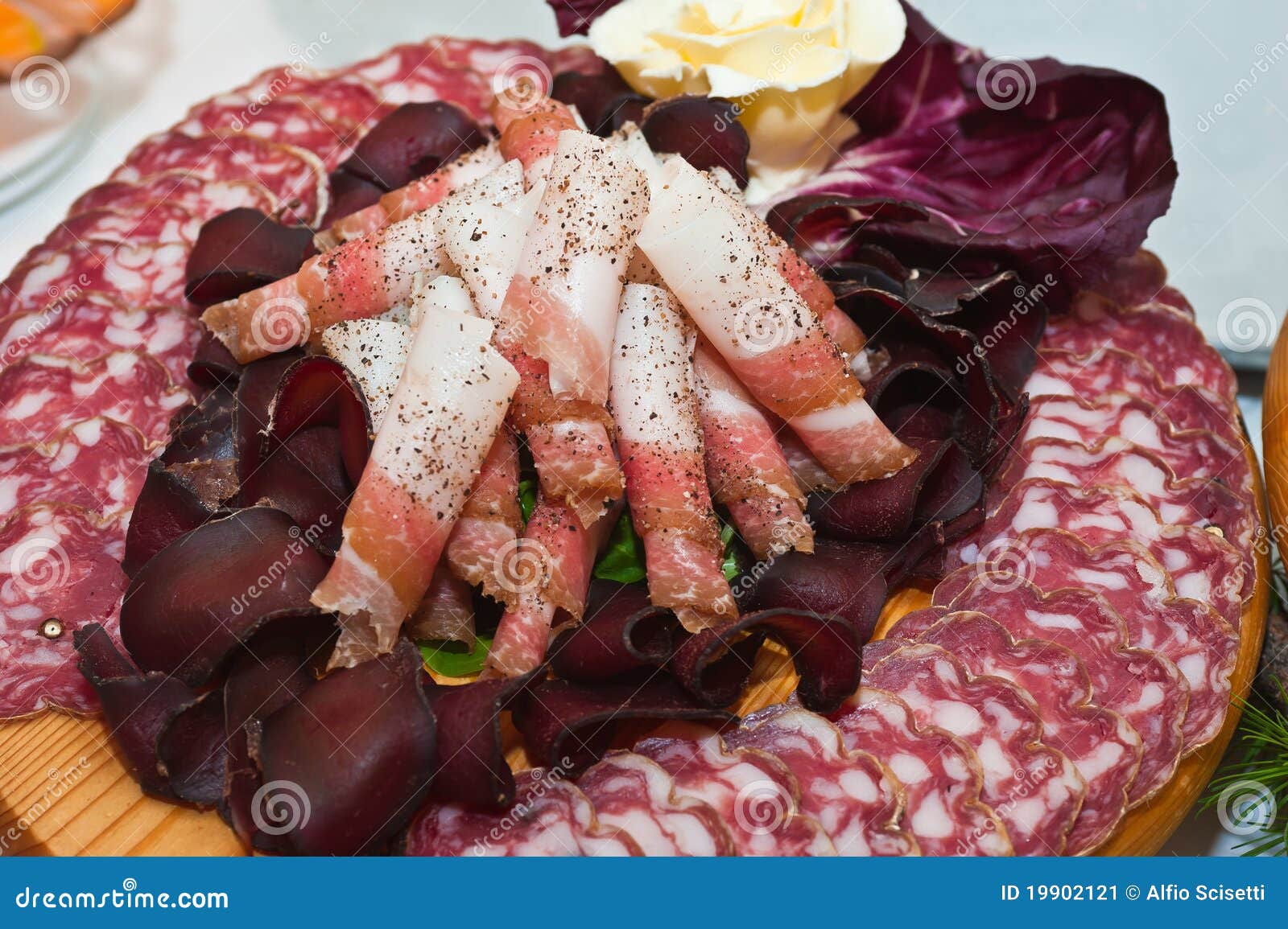 Cured meats stock image. Image of dried, gourmet, beef - 19902121