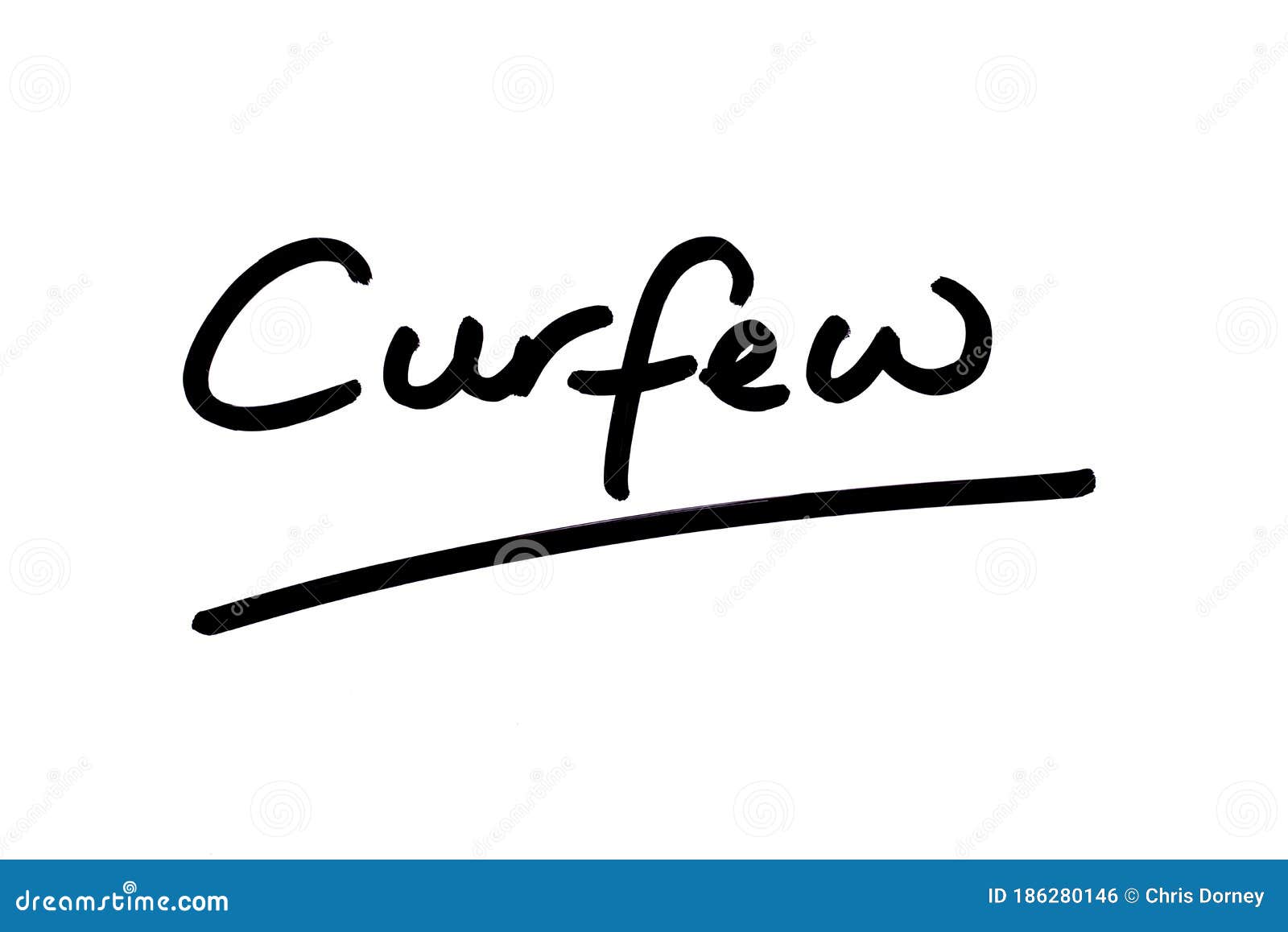 Curfew stock illustration. Illustration of curfew, limited - 186280146