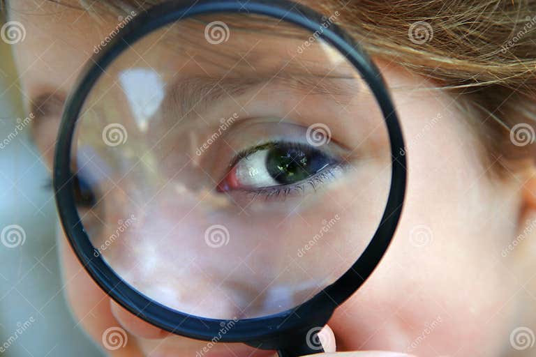Curiosity stock photo. Image of eyes, magnifying, imagination - 1309110