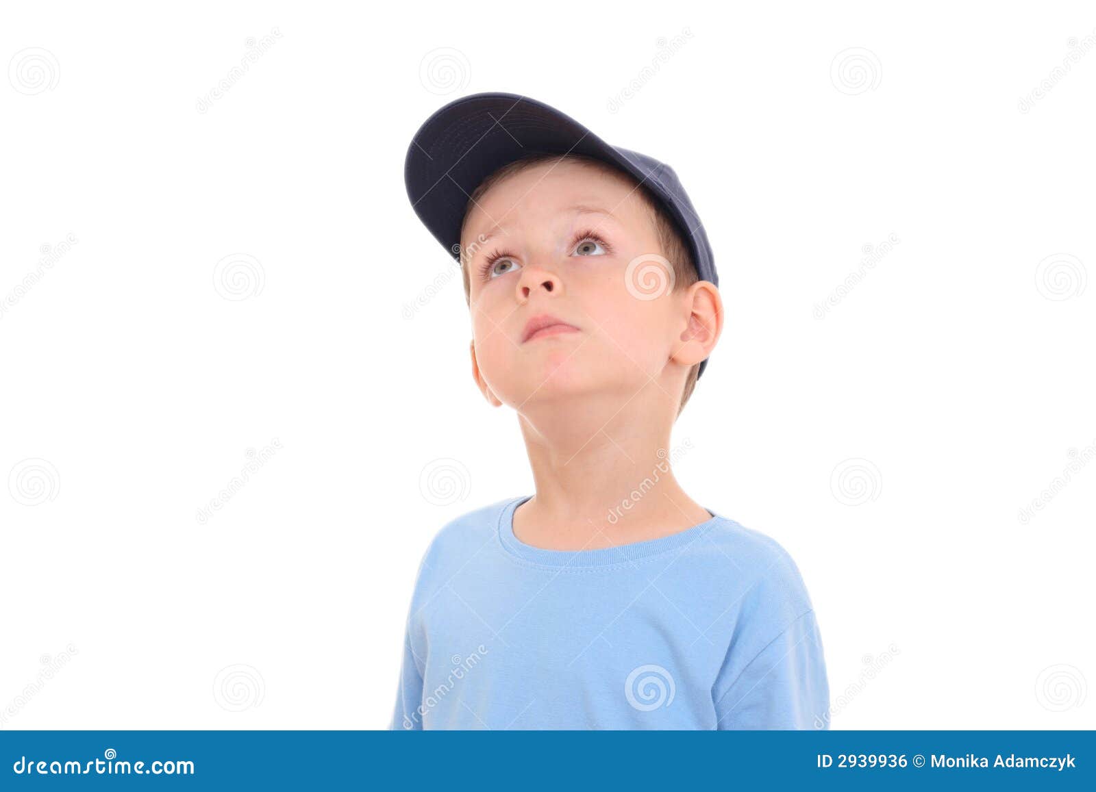 Curiosity stock photo. Image of look, preschooler, blue - 2939936
