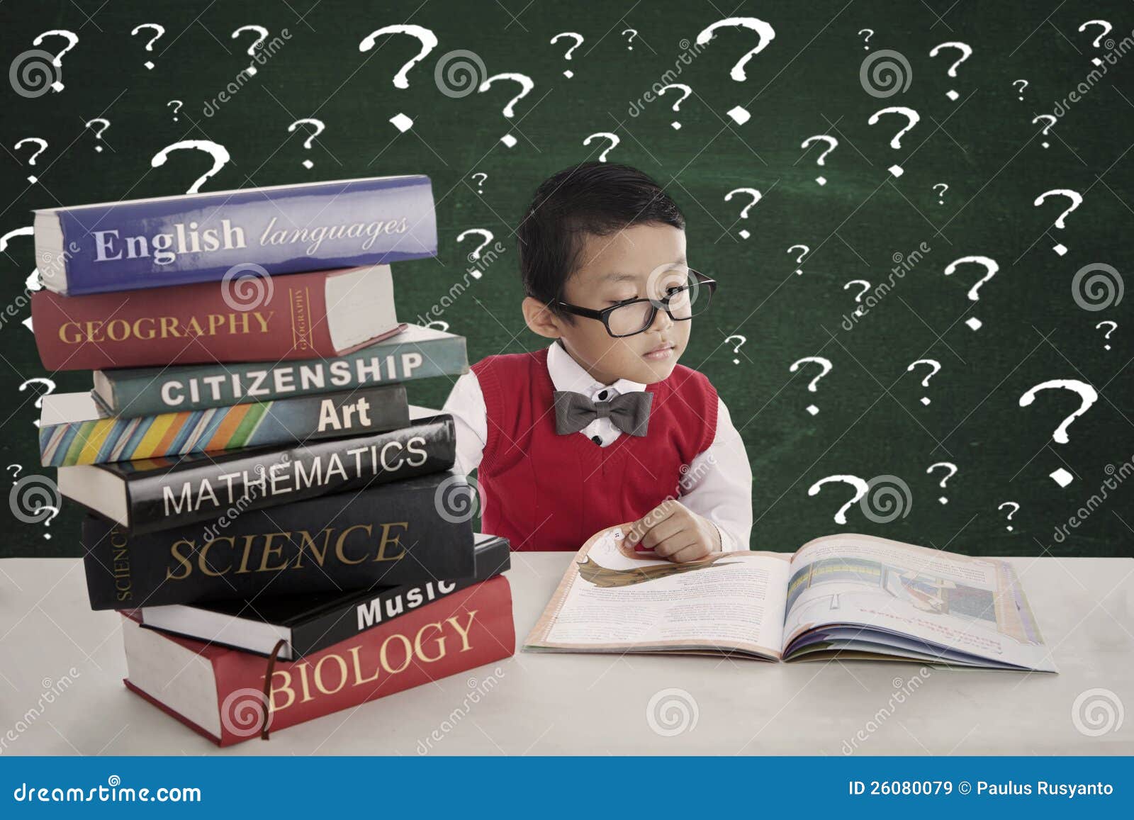 Curiosity of male student stock image. Image of kindergarten - 26080079