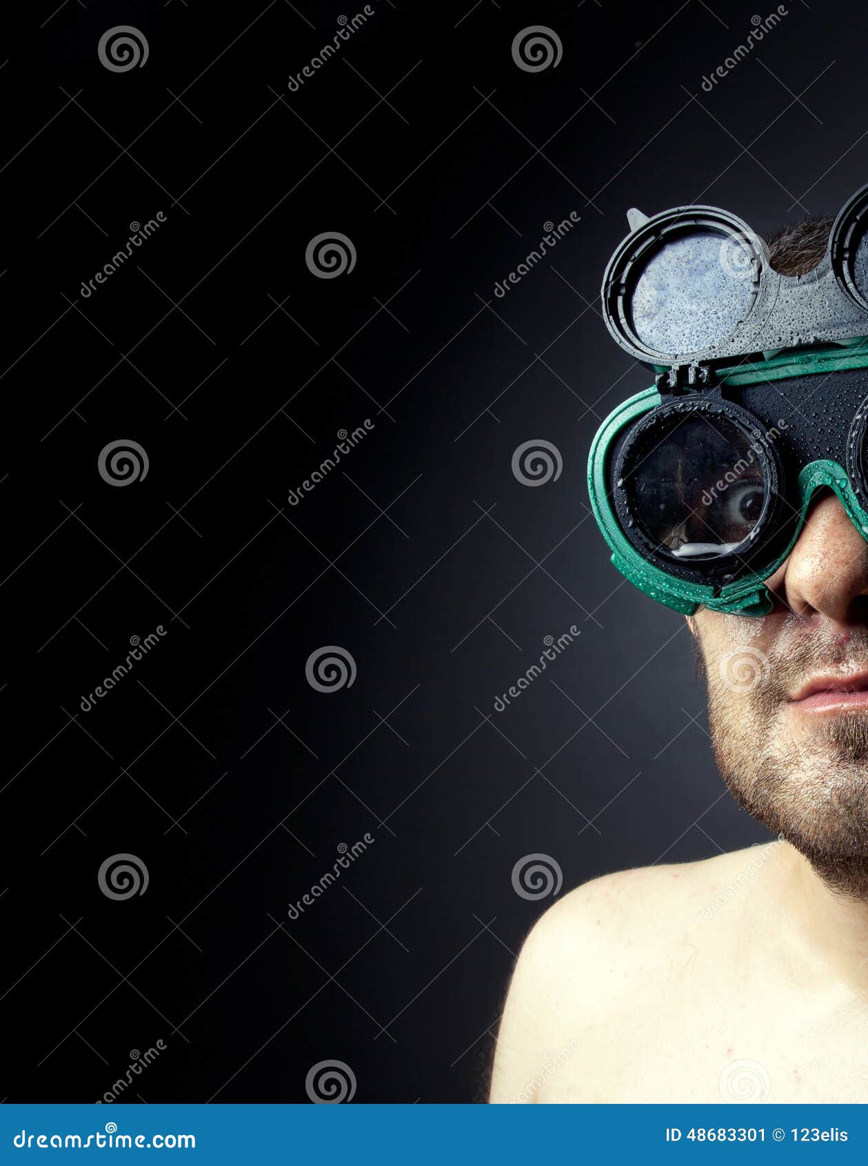 Curiosity Man stock image. Image of close, intruder, entrance - 48683301