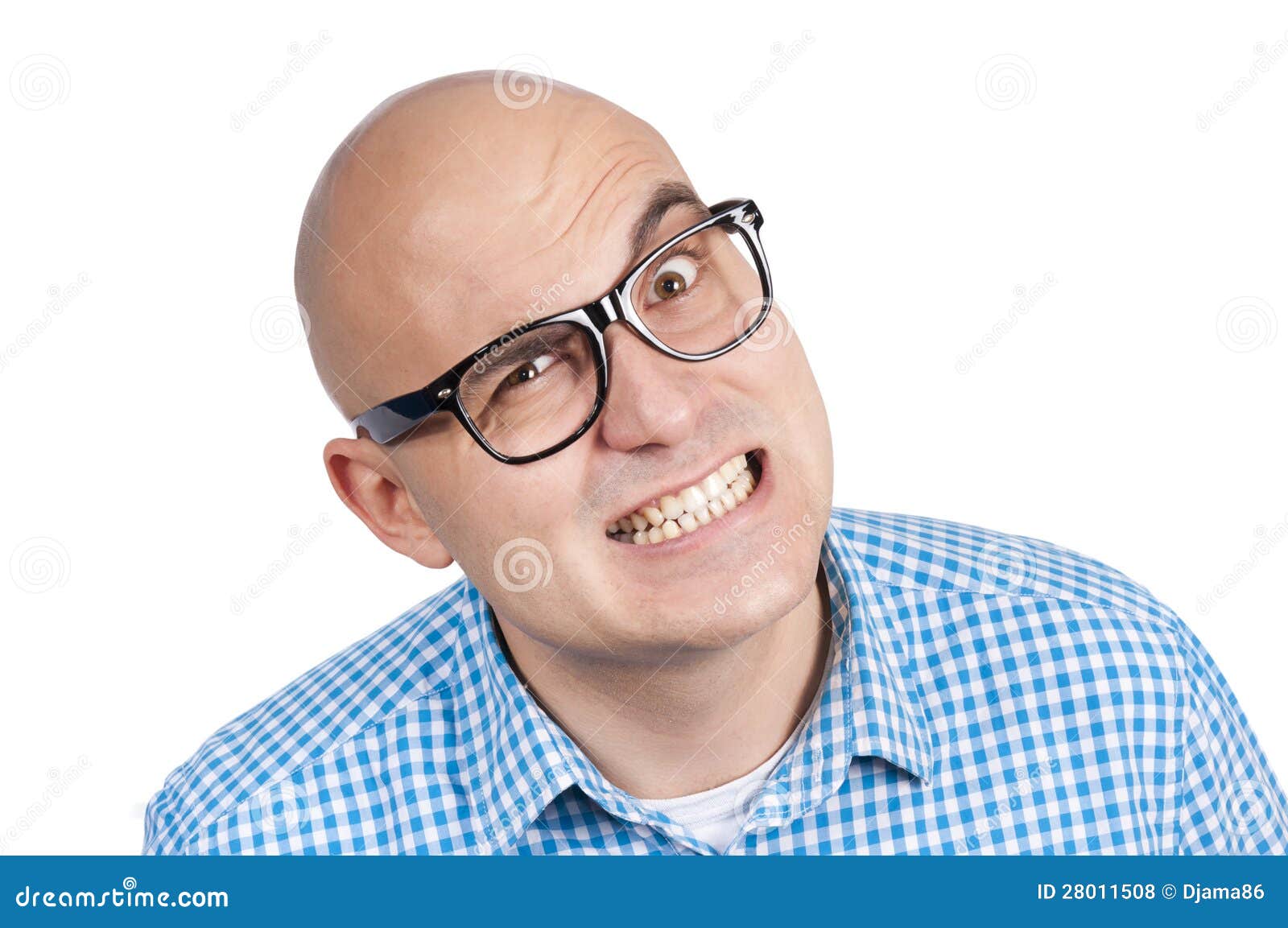 Curiosity smile stock photo. Image of single, shirt, isolated - 28011508