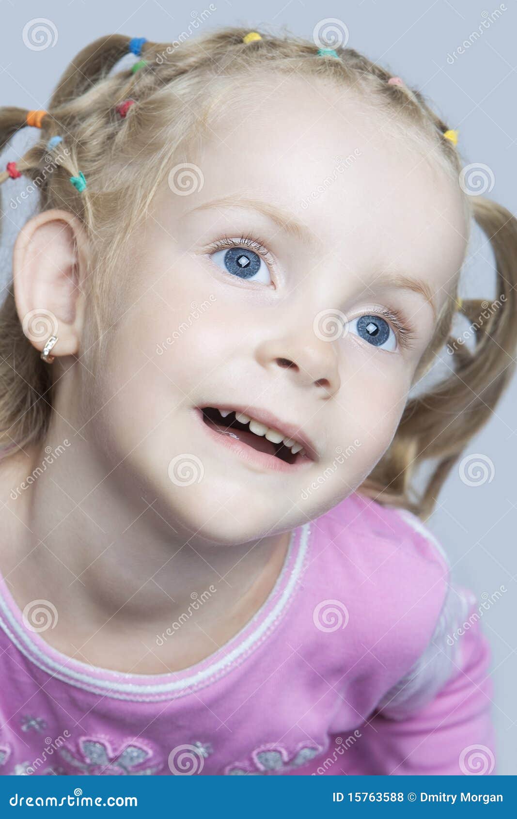 Curious? stock photo. Image of childhood, caucasian, expression - 15763588