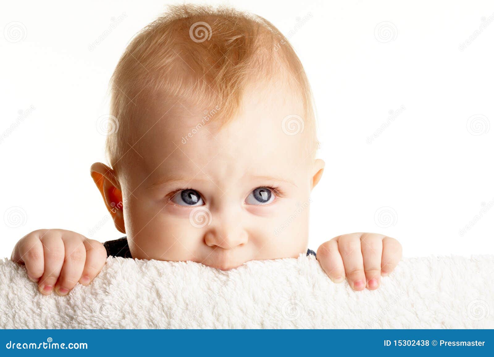 Curious baby stock photo. Image of head, holding, interested - 15302438