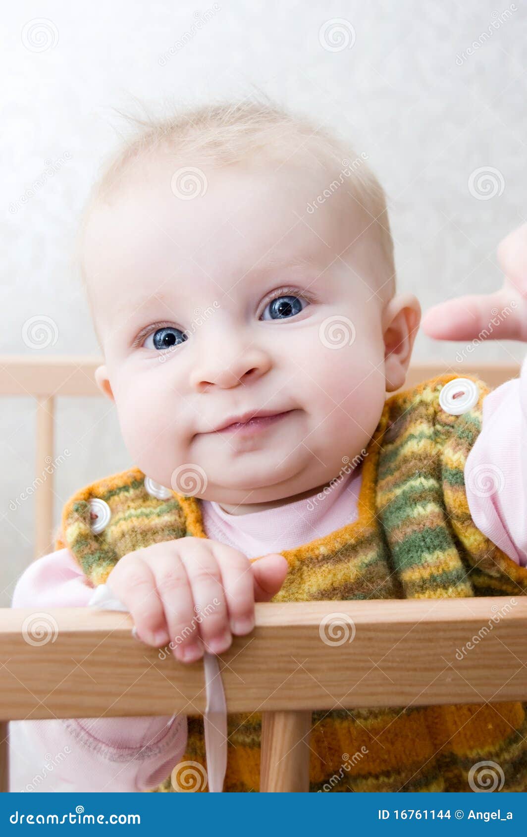 Curious baby stock photo. Image of girl, cheery, delightful - 16761144