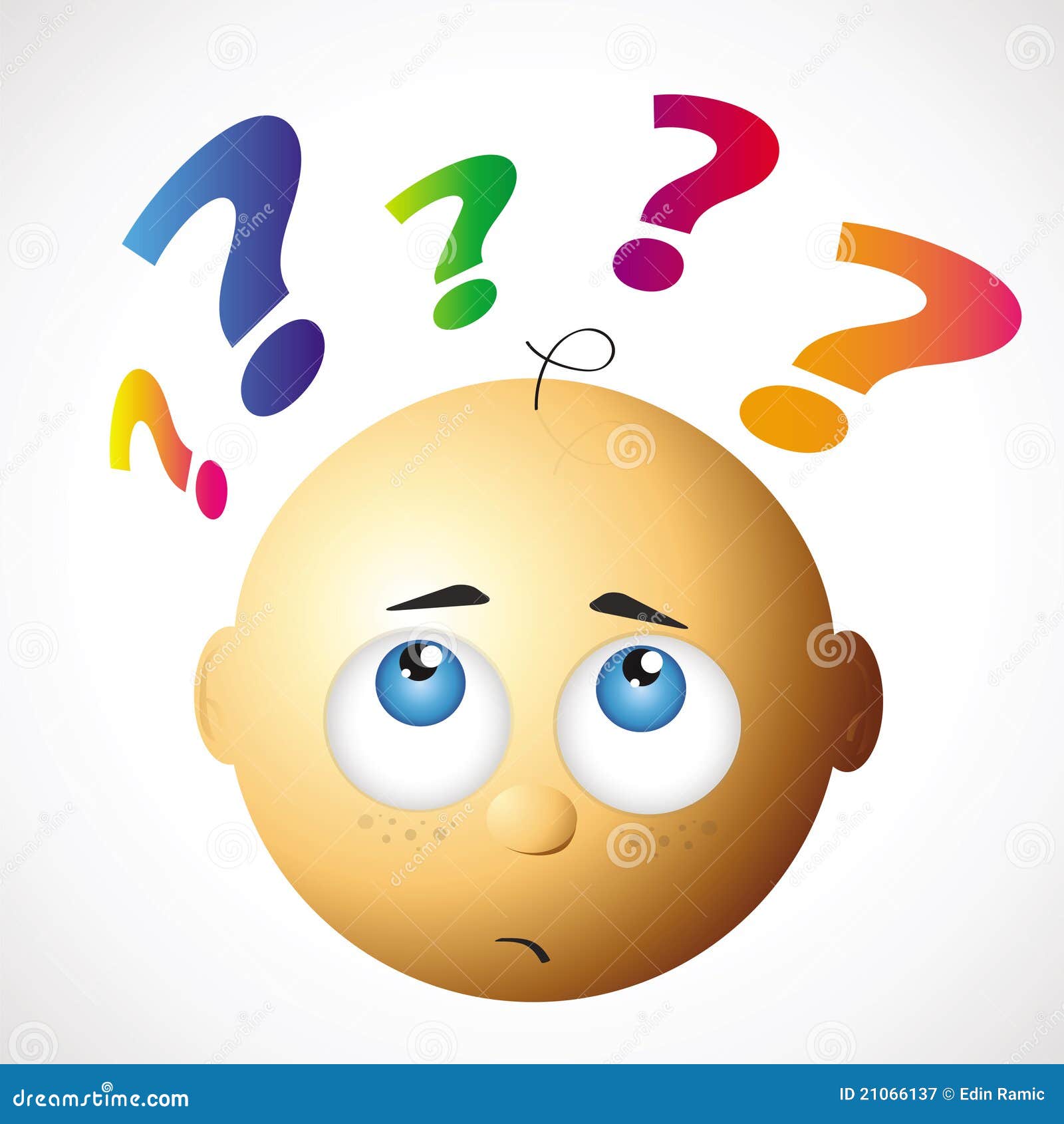 Curious baby stock vector. Illustration of character - 21066137