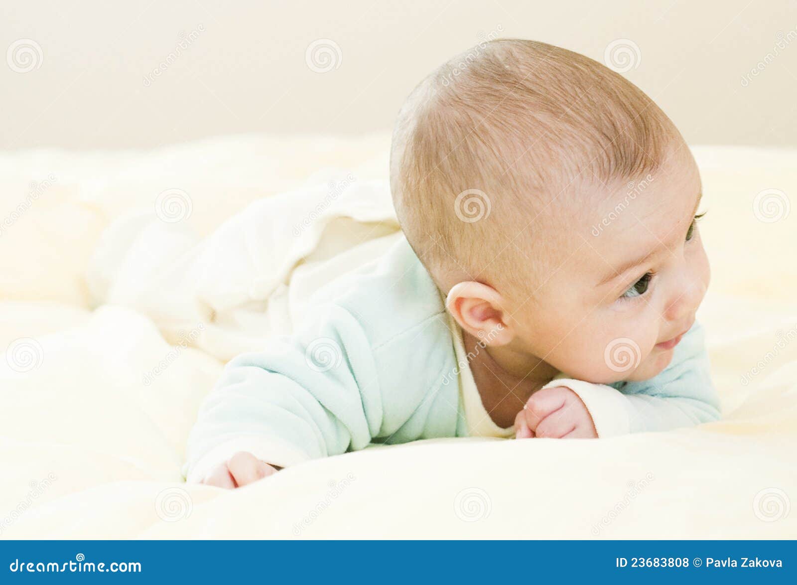 Curious baby stock photo. Image of baby, portrait, crawling - 23683808