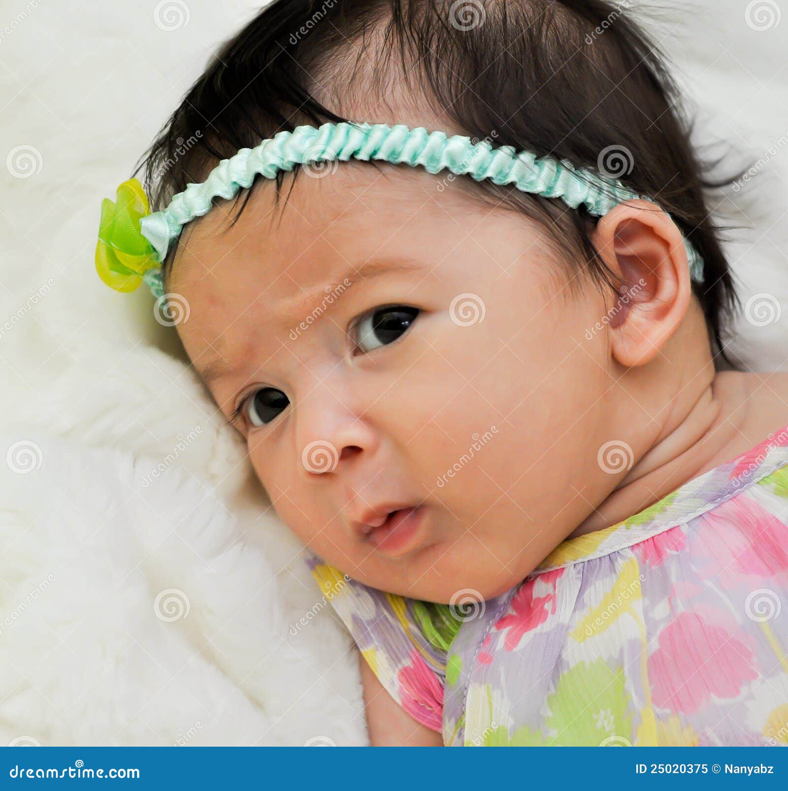 Curious baby stock image. Image of girl, peeking, child - 25020375