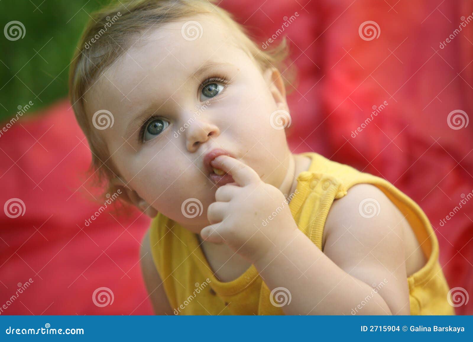 Curious Baby Stock Images - Image: 2715904