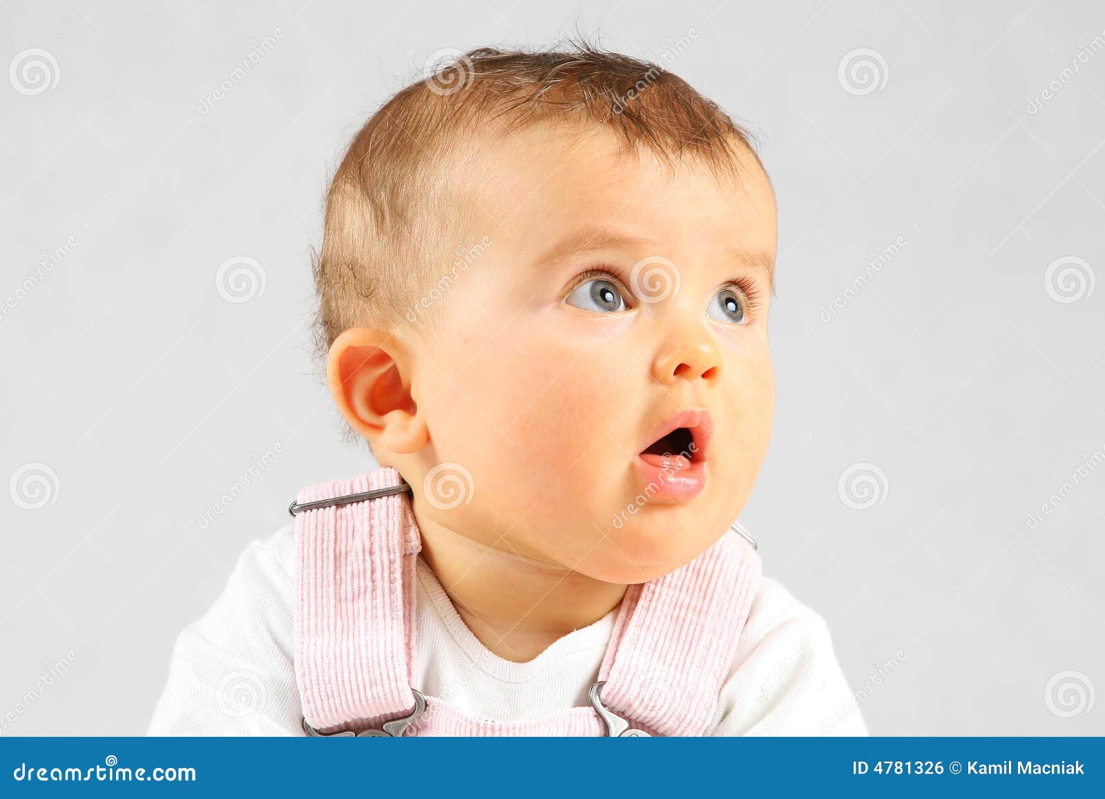 Curious baby stock photo. Image of looking, curiosity - 4781326