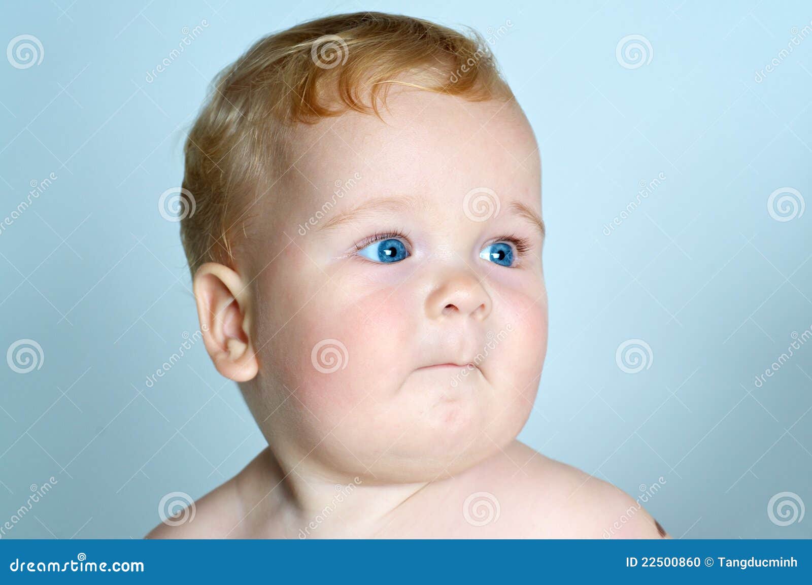 Curious Baby Face stock photo. Image of skin, caucasian - 22500860