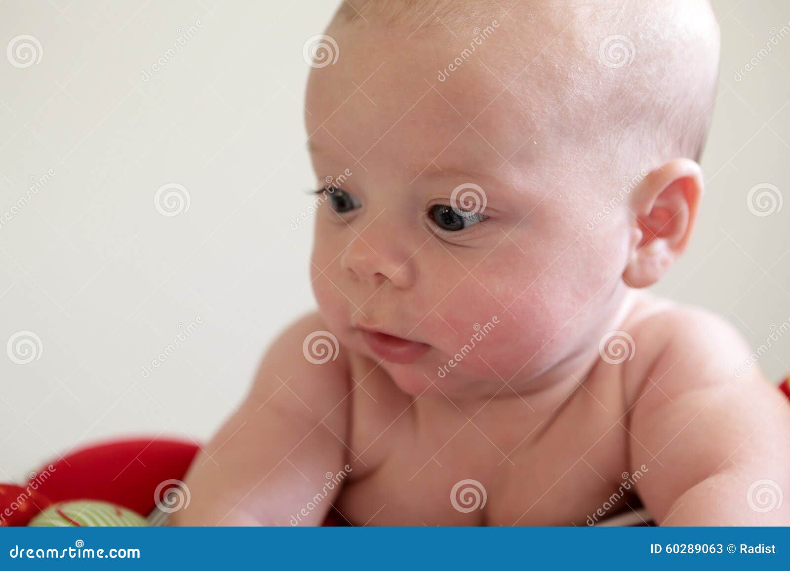 Curious baby face stock image. Image of child, color - 60289063