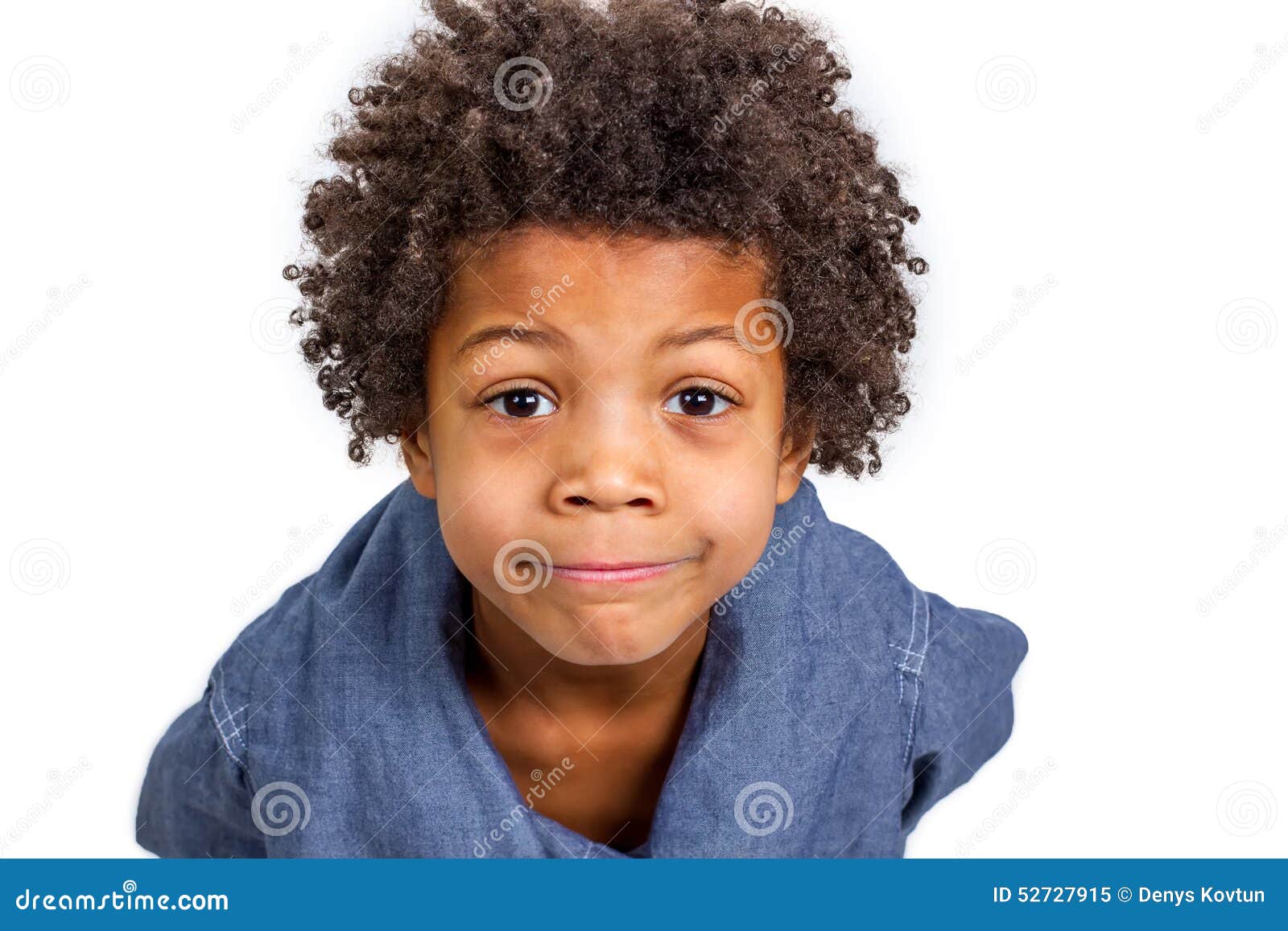 Curious boy stock image. Image of mulatto, happiness - 52727915