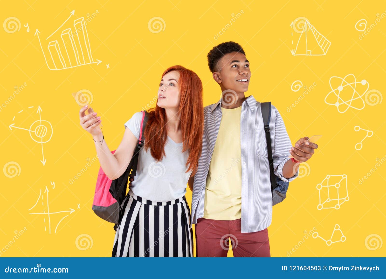 Curious Couple Feeling Impressed while Using Modern Remote Controls ...