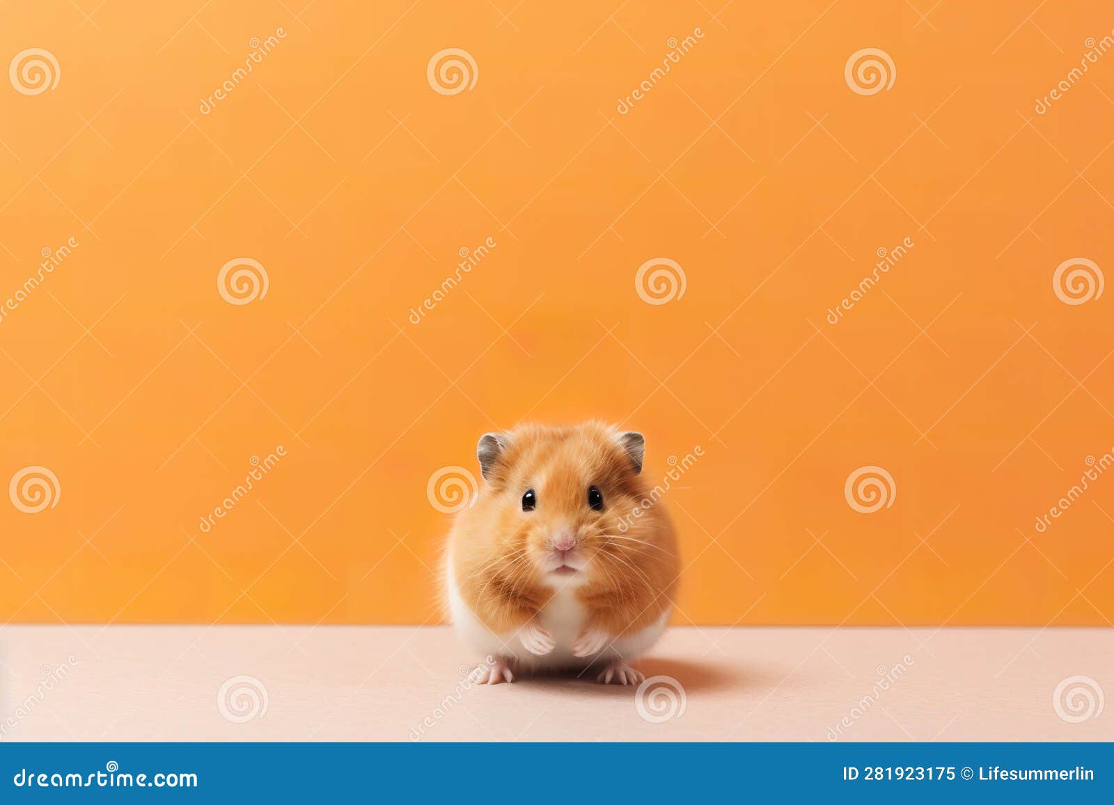 Curious and Cute: Adorable Hamster Portrait Stock Illustration ...