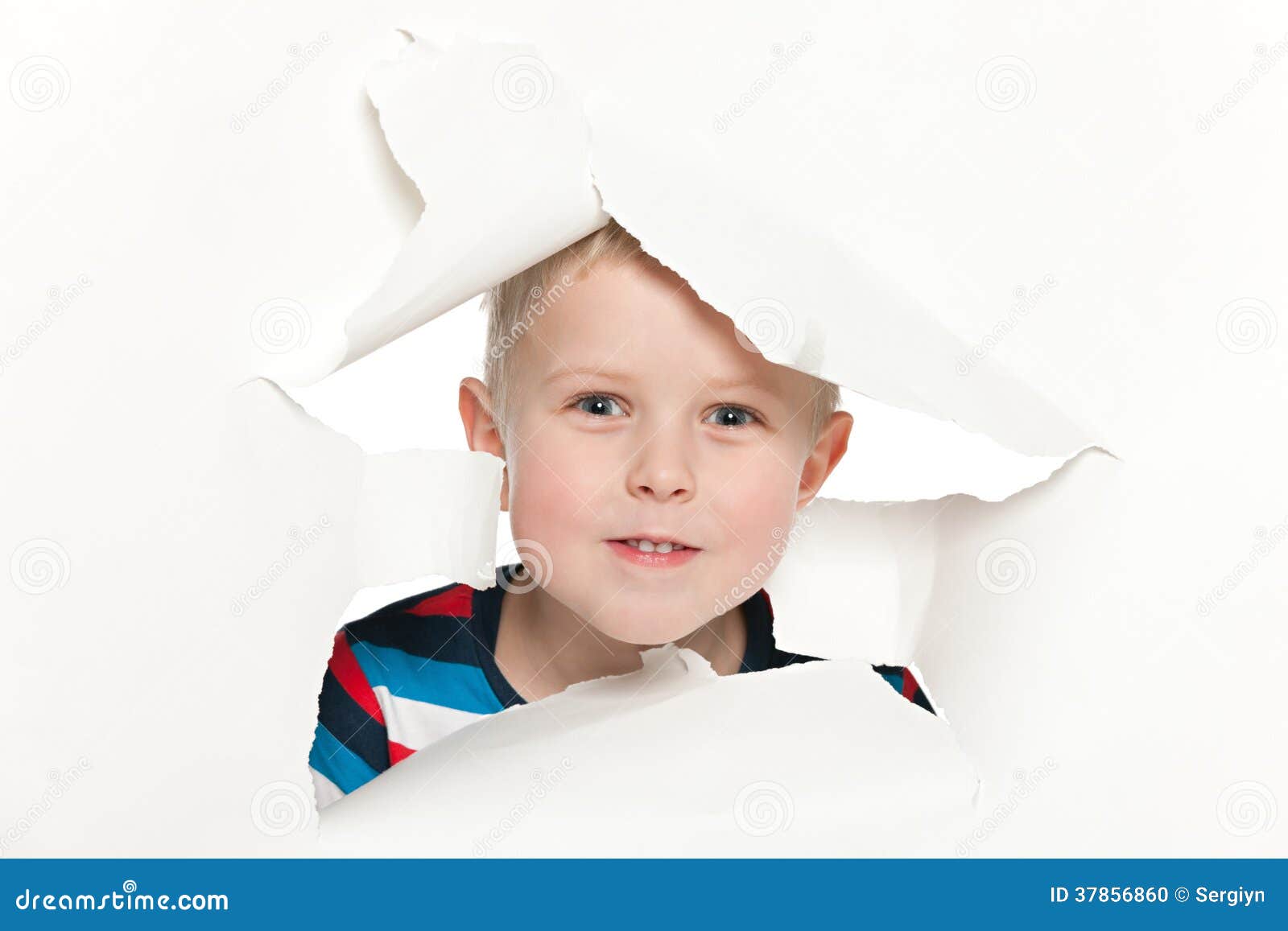 Curious cute little boy stock photo. Image of person - 37856860