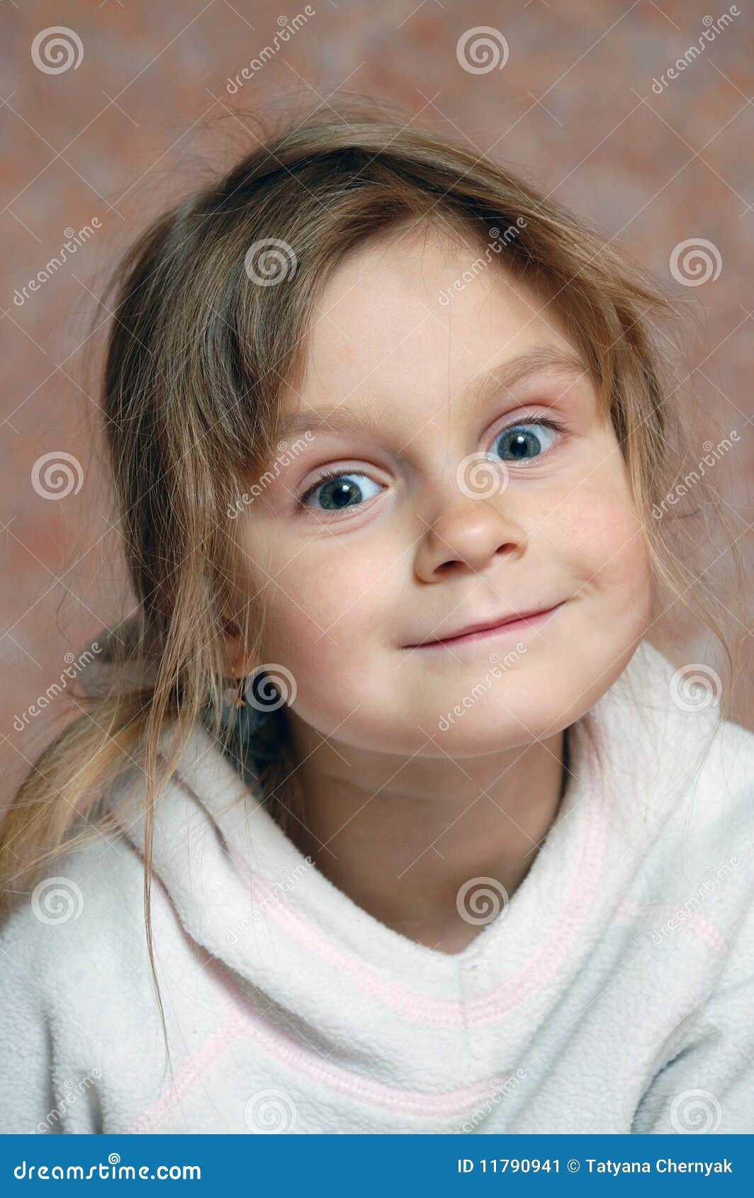 Curious cute little girl stock image. Image of portrait - 11790941