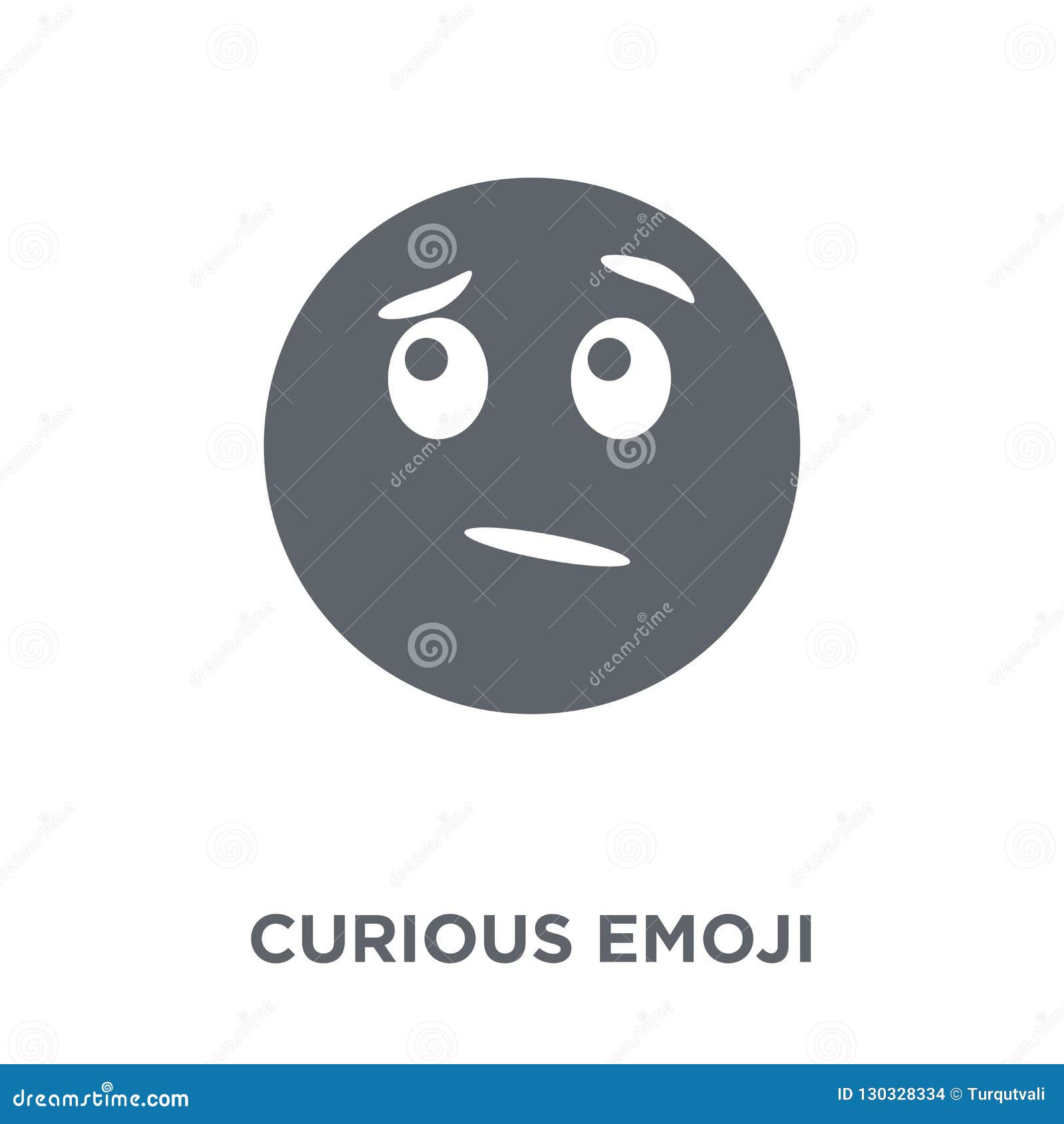 Curious Emoji Icon In Filled, Thin Line, Outline And Stroke Style ...