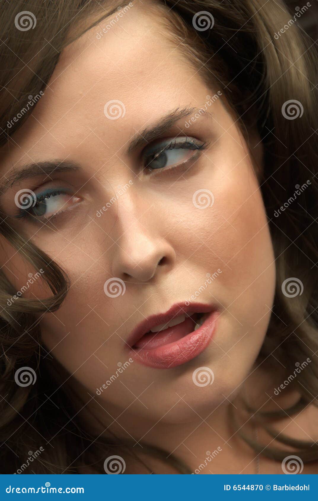 Curious Expression stock photo. Image of headshot, beautiful - 6544870