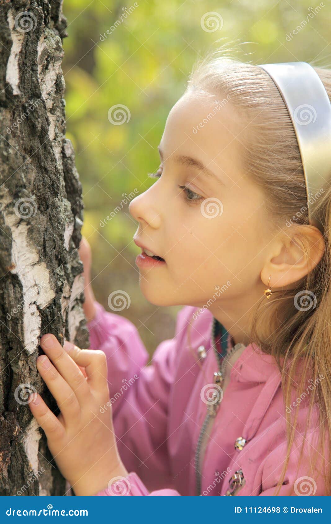 The curious girl stock photo. Image of closeup, ecology - 11124698