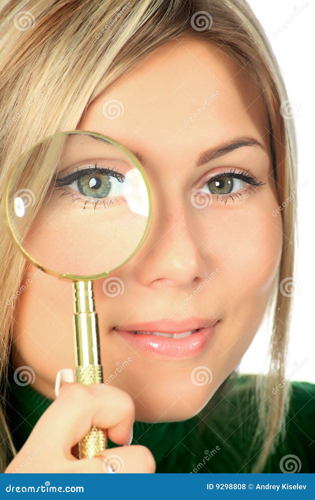 Curious girl stock photo. Image of beauty, portrait, girl - 9298808