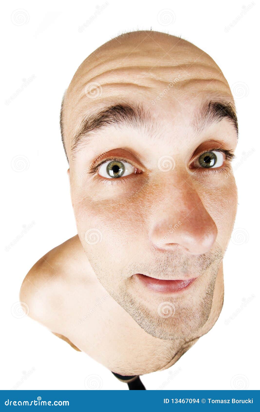 Curious guy stock photo. Image of white, parody, face - 13467094