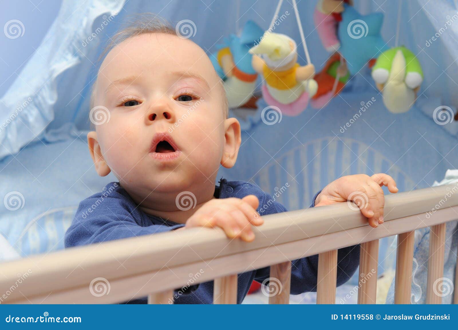 Curious infant stock photo. Image of adorable, childhood - 14119558
