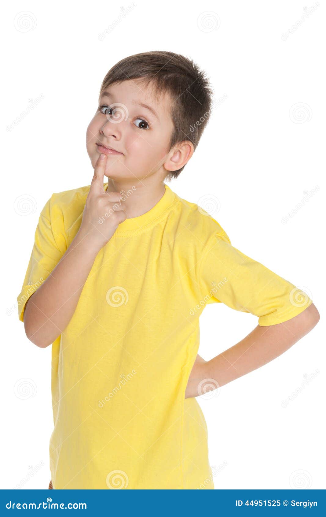 Curious little boy stock image. Image of children, isolated - 44951525