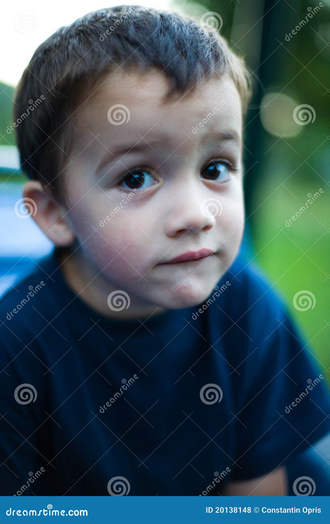 Curious looking child stock photo. Image of expression - 20138148