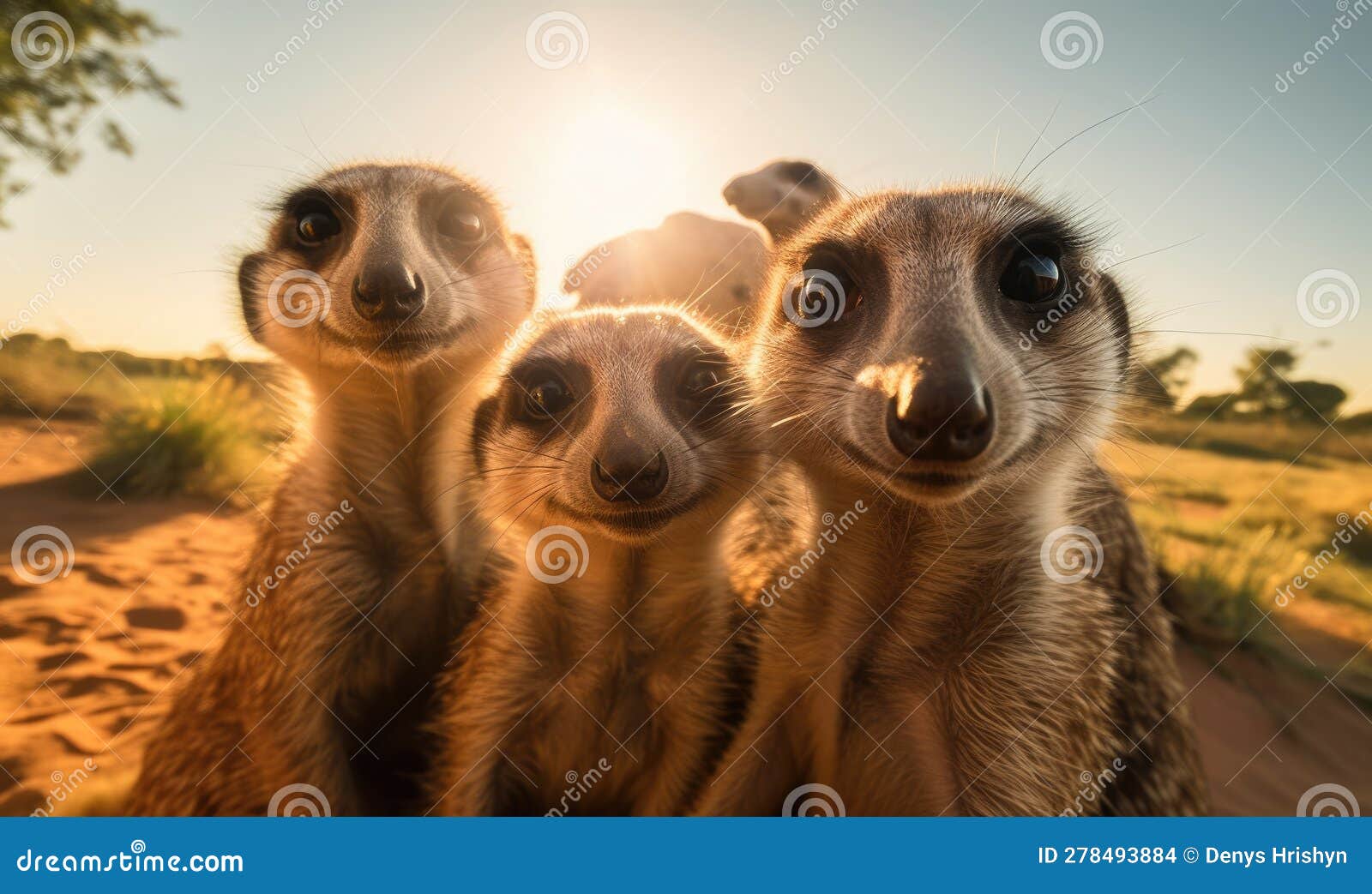 Curious Meerkat Captures Charming Selfie with a Curious Expression ...